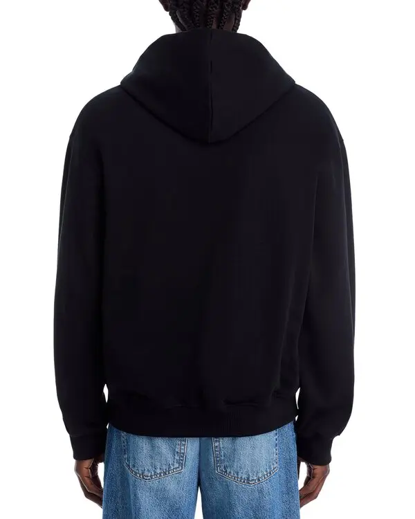 Helmut Lang Stencil Logo Hoodie - Black