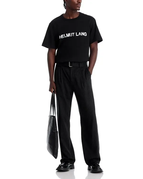 Helmut Lang Stencil Logo Tee - Black