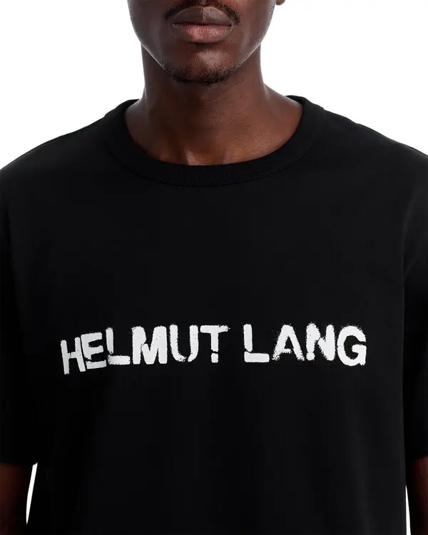 Helmut Lang Stencil Logo Tee - Black