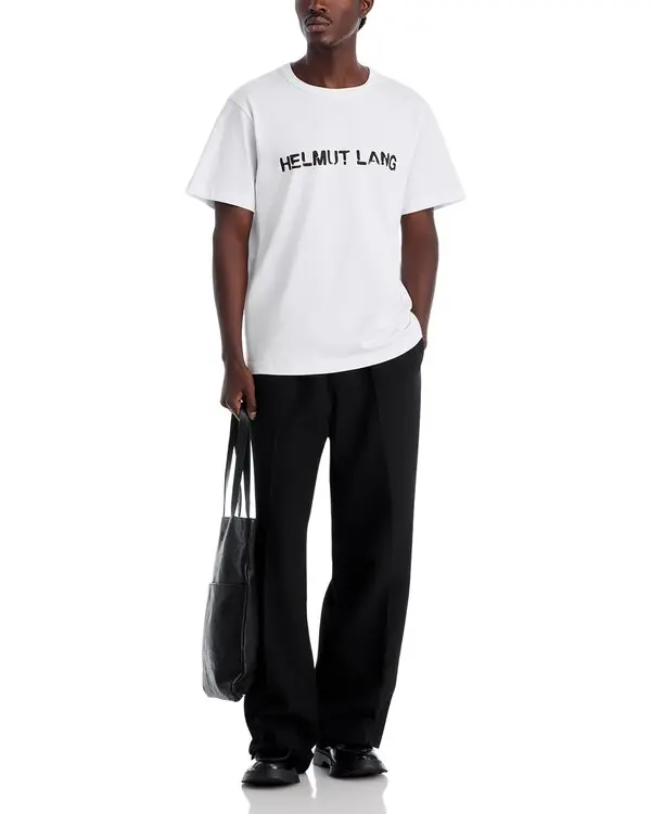 Helmut Lang Stencil Logo Tee - White