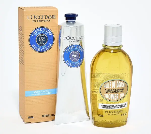 L'OCCITANE Icons Shea Hand Cream & Almond Shower Oil Duo - One-color