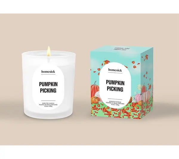 HOMESICK Pumpkin Picking Candle - One-color