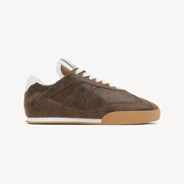 Chloé Kick Sneakers - Oak Brown