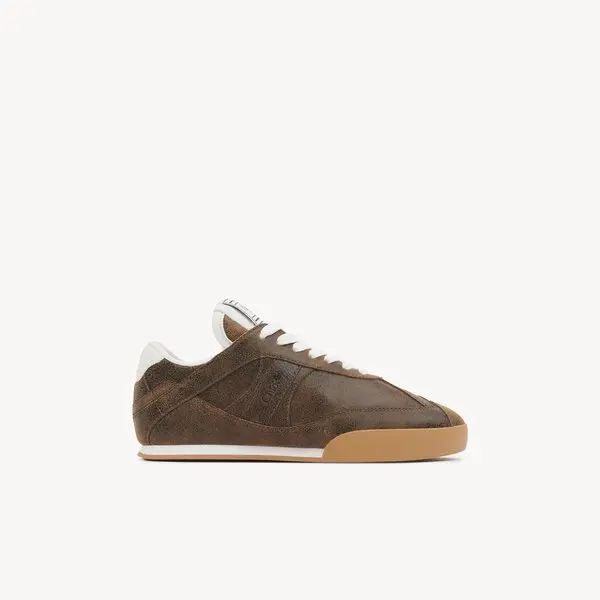 Chloé Kick Sneaker - Oak Brown
