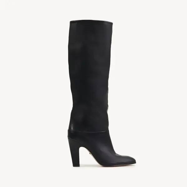 Chloé Eve Heeled Boots - Black