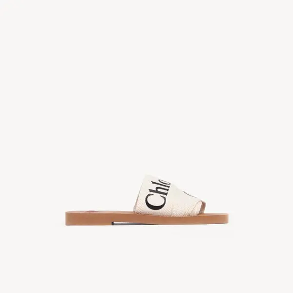 Chloé Woody Mule - White