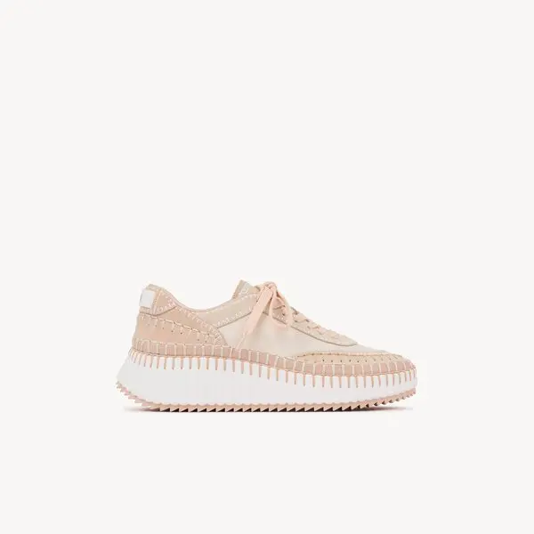 Chloé Nama Sneaker - Blushy Grey