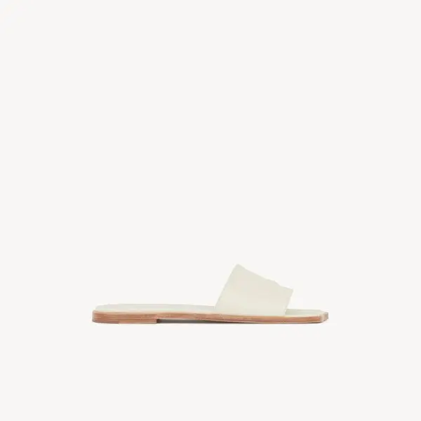 Chloé Soleil Slide - Eggshell