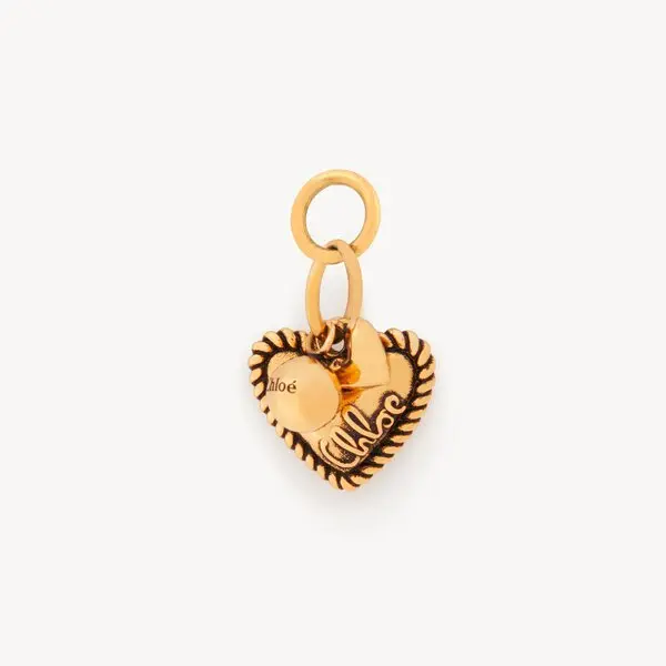 Chloé Pearl And Heart Charm