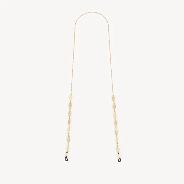 Chloé Darcey Lace Eyewear Chain - Gold Color