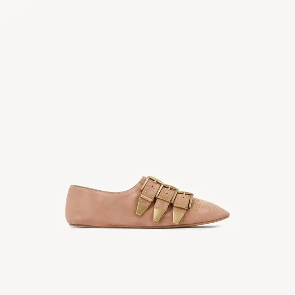 Chloé Susanna Flat - Dusty Rose