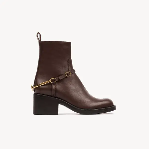 Chloé Dakota Ankle Boots - Sooty Brown