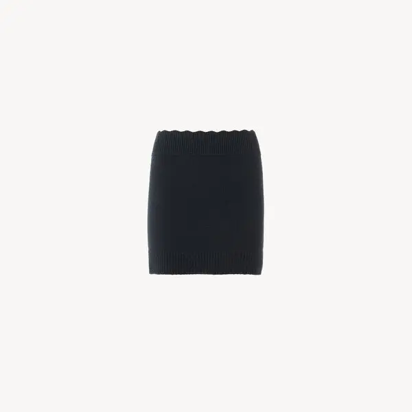 Chloé Fitted Mini Skirt - Black