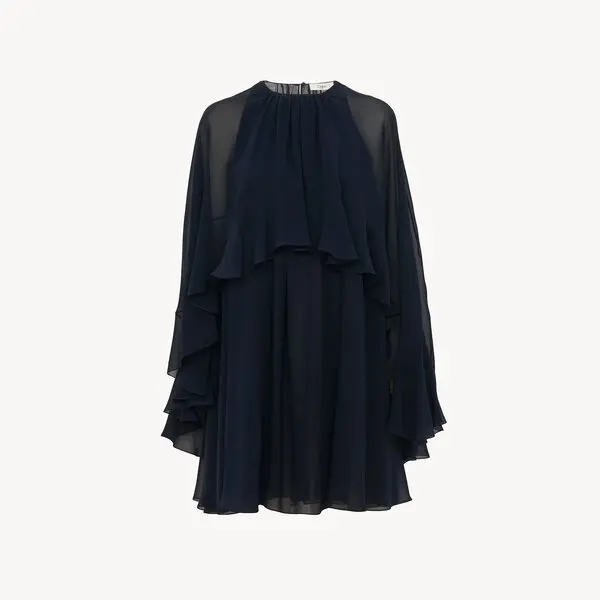 Chloé Mini Cape Dress