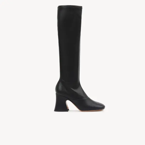Chloé Janis Heeled Boots - Black