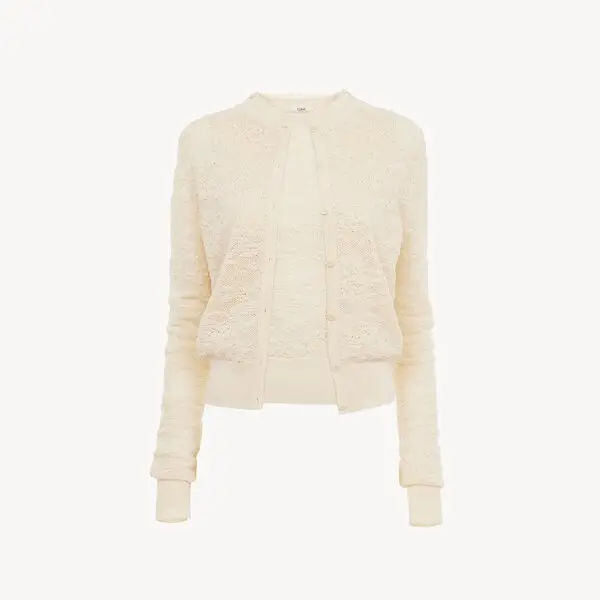 Chloé Knit Twin Set - Iconic Milk
