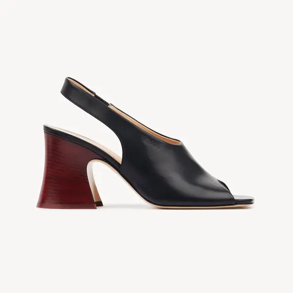 Chloé Janis Heeled Slingback Sandals