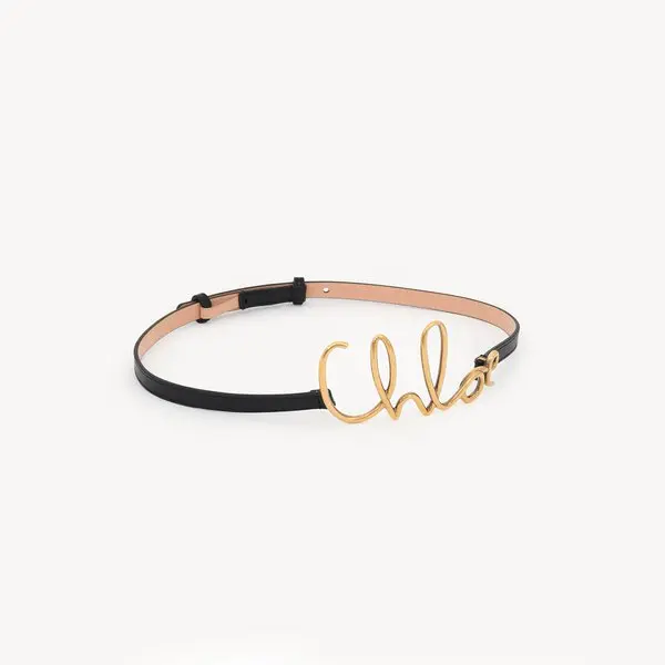 Chloé Iconic Small Belt - Black