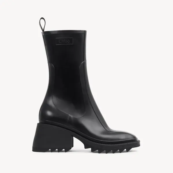 Chloé Betty Rain Boots - Eggshell