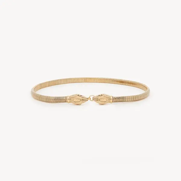 Chloé Snake Jewelry Belt - Vintage Gold