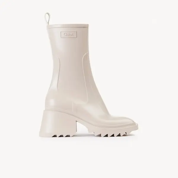 Chloé Betty Rain Boots - Nomad Beige