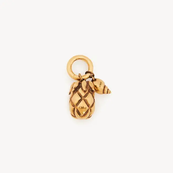 Chloé Shells Charm - Vintage Gold