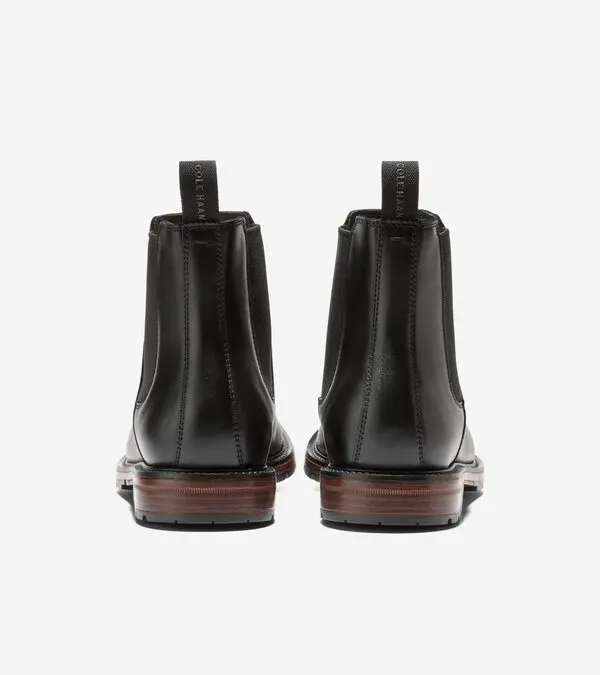 Cole Haan Roundhill Grand Waterproof Chelsea Boots - Black