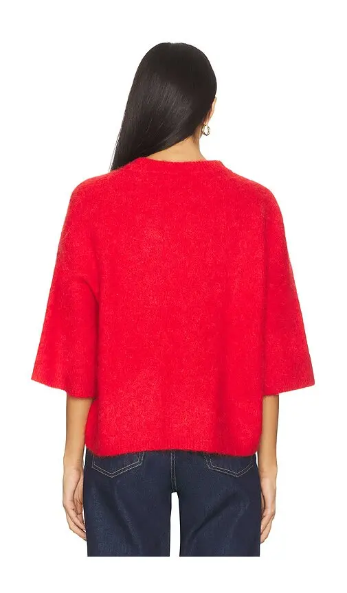 PISTOLA Micah Short Sleeve Crewneck Sweater