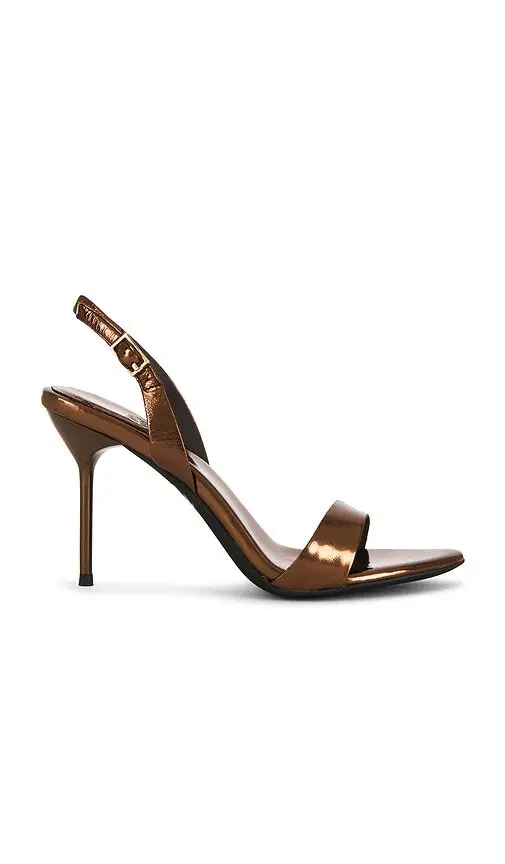 Jeffrey Campbell Go-getter Stiletto Sandal In Brown