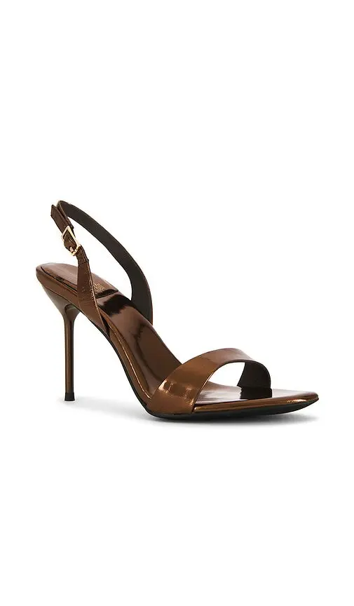 Jeffrey Campbell Go-getter Stiletto Sandal In Brown