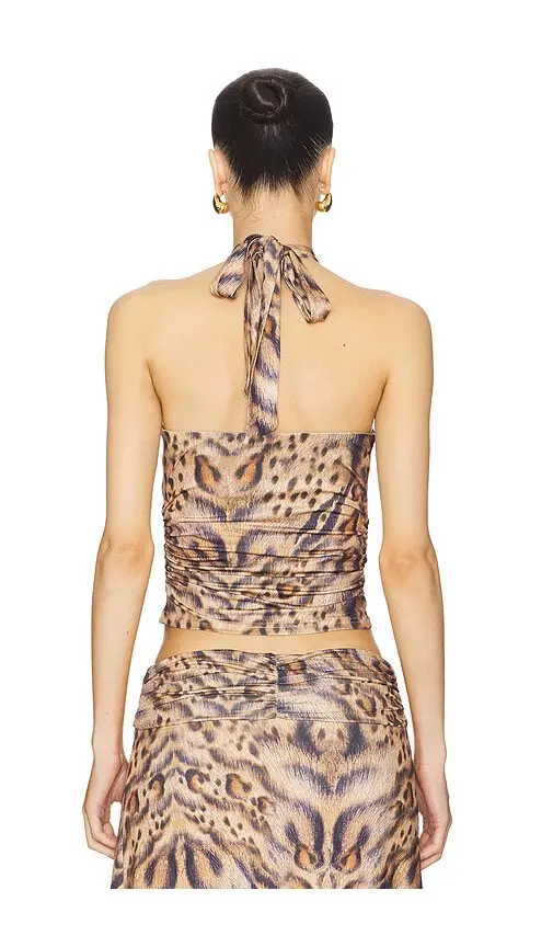 RUNAWAY THE LABEL Keeley Halter Top