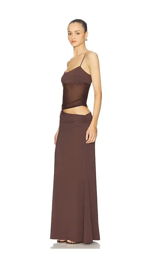 RUNAWAY THE LABEL Celyse Midi Dress