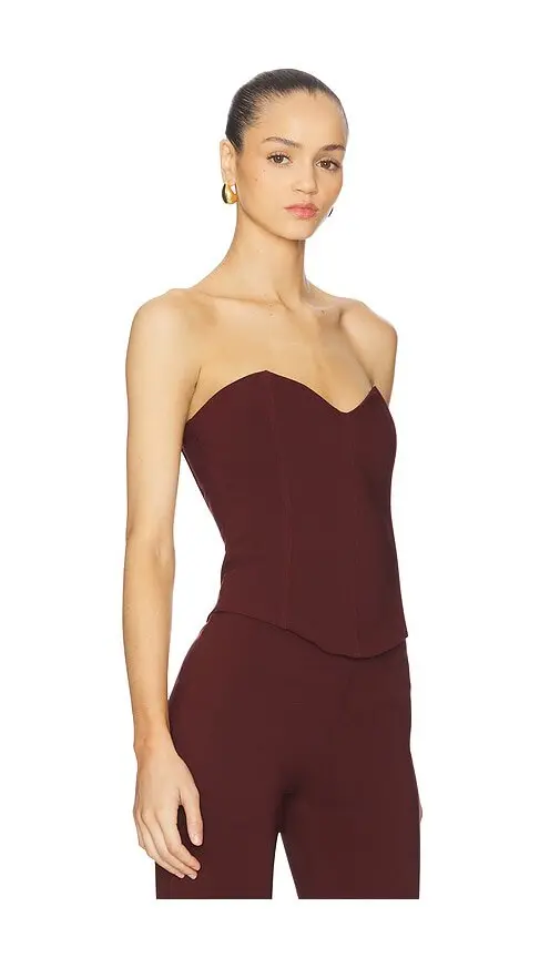 RUNAWAY THE LABEL Gisele Bustier Top