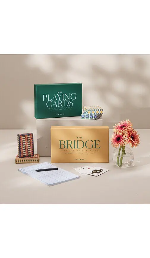 PRINTWORKS Classic Bridge Set