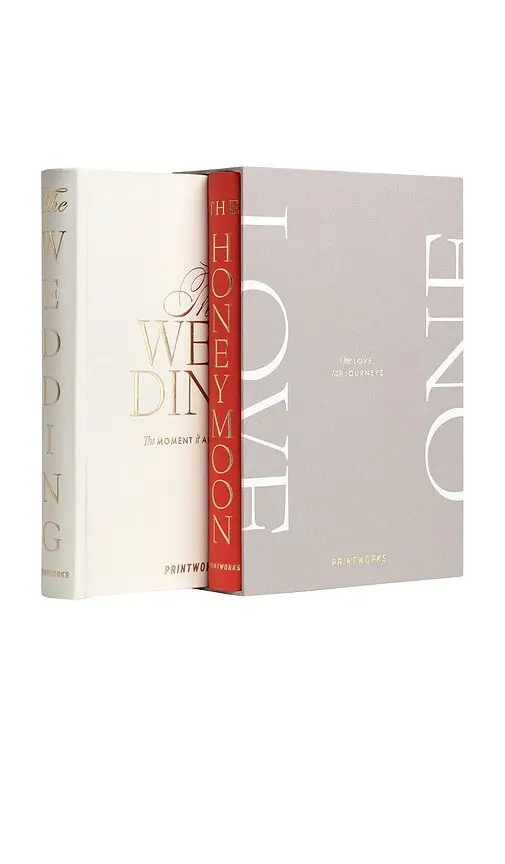 PRINTWORKS Photo Book Wedding 2-pack One Love
