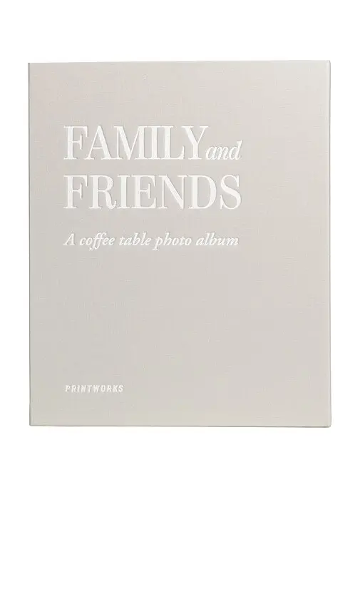 PRINTWORKS Photo Album Family And Friends - N,a