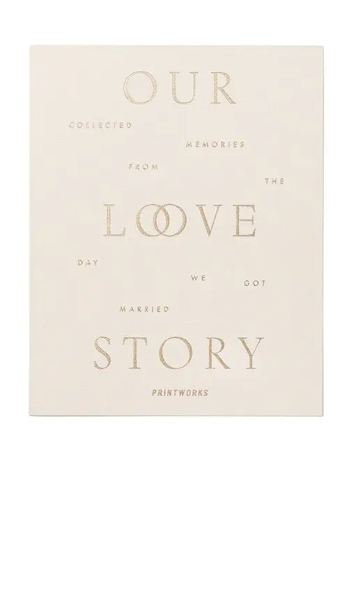 PRINTWORKS Our Love Story Wedding Journal - N,a