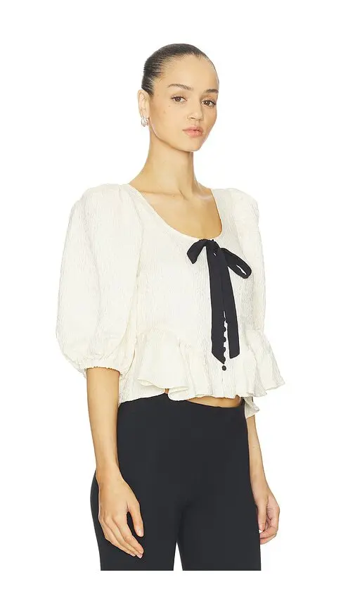 Free People Pamela Bow Top