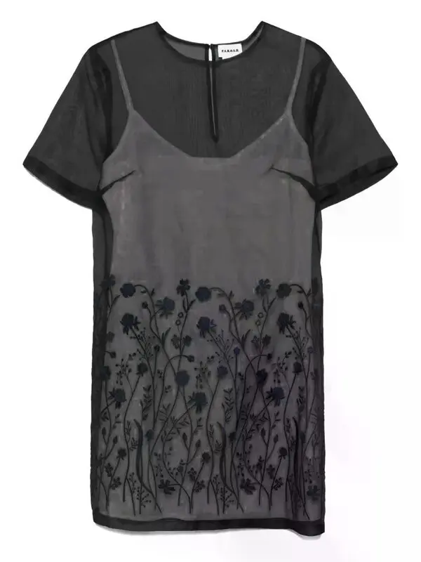 P.a.r.o.s.h Flora-detail Midi Dress
