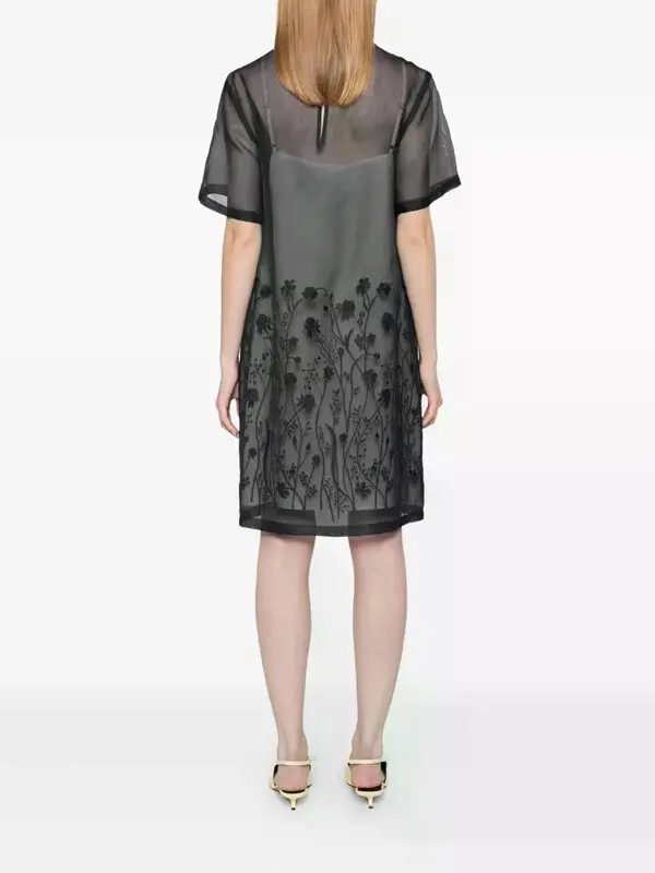 P.a.r.o.s.h Flora-detail Midi Dress