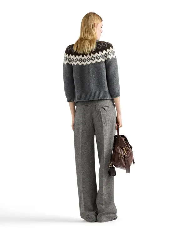 Prada Wool And Cashmere Cardigan