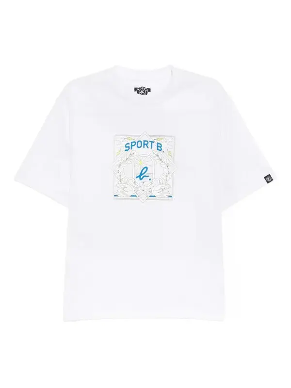 AGNES B. Graphic-print T-shirt - White