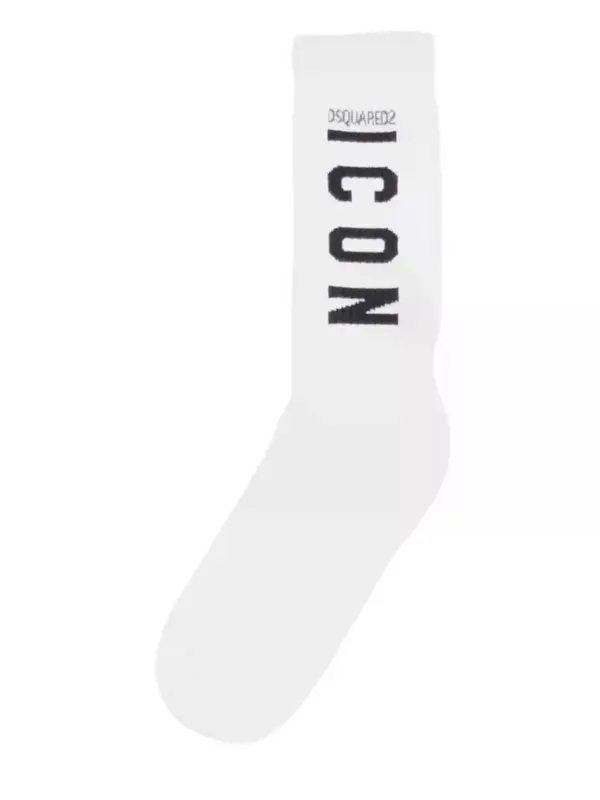 Dsquared2 Icon Socks - White