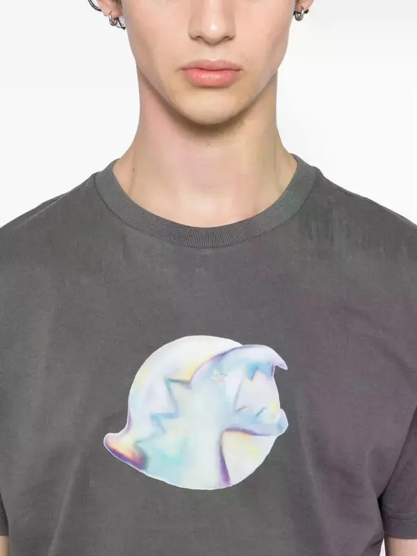AGNES B. Dino-print T-shirt