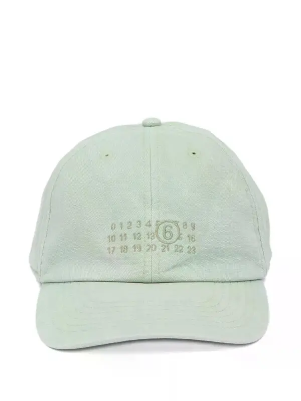 MAISON MARGIELA Embroidered Baseball Cap - Green