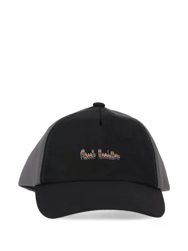 Paul Smith Logo Baseball Cap - Black