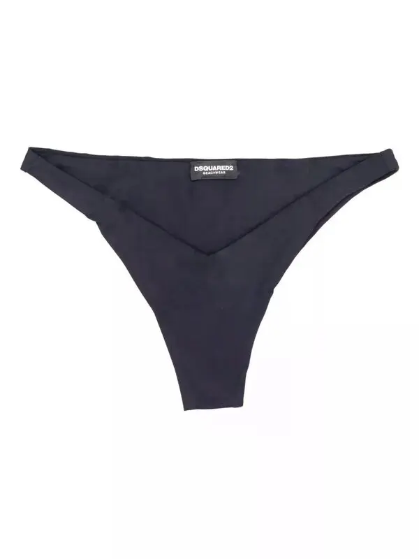 Dsquared2 Logo Bikini Bottom - Black