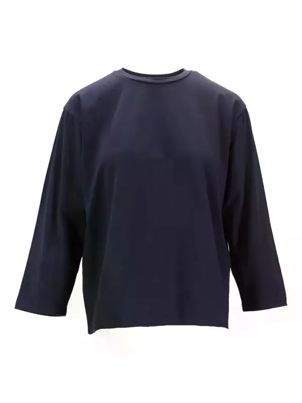 LA ROSE Long Sleeve T-shirt - Blue