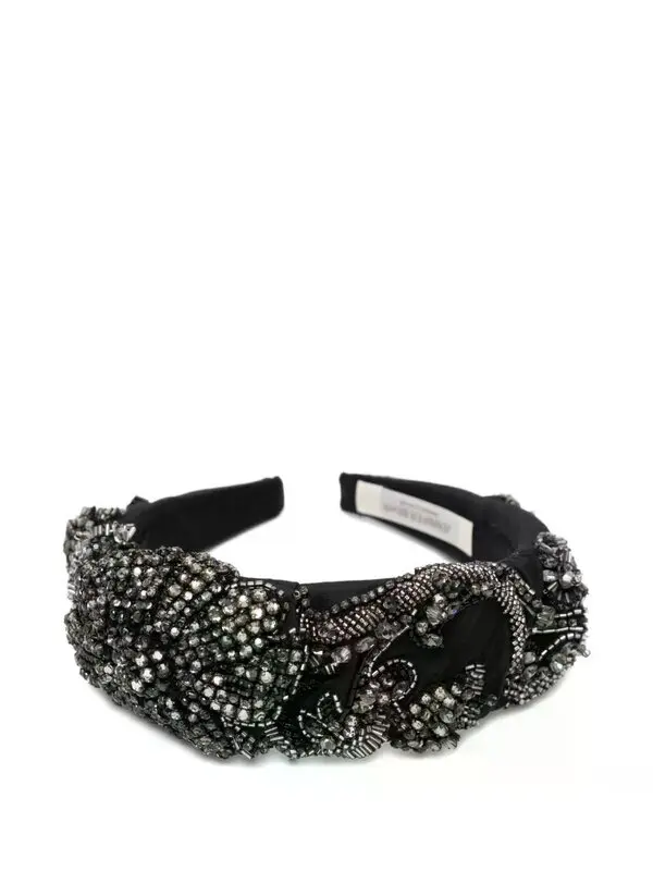 JENNIFER BEHR Crystal And Bead-embellished Headband