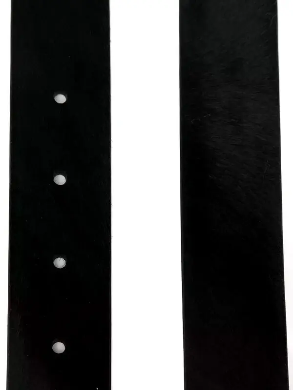 Khaite Leather Belt - Black